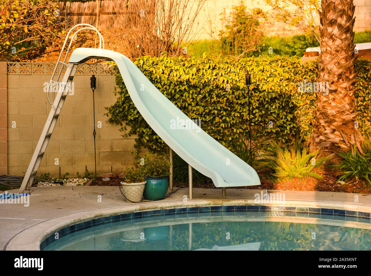 Vintage los angeles landscape hi-res stock photography and images - Alamy