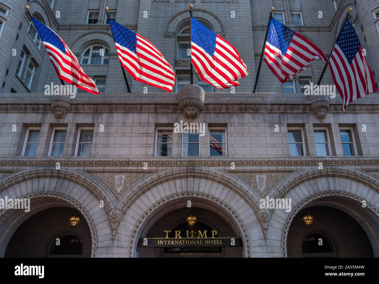 The Trump International Hotel, Penn Quarter, Washington DC, USA Stock ...