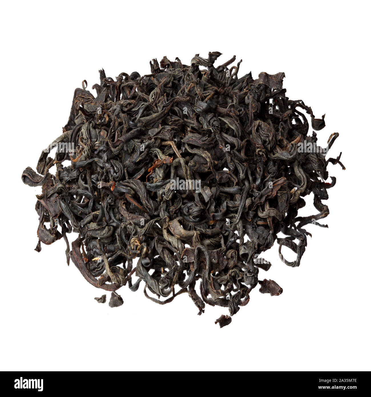 The golden fleece of Colchis, Georgian tea close-up, isolated on white ...