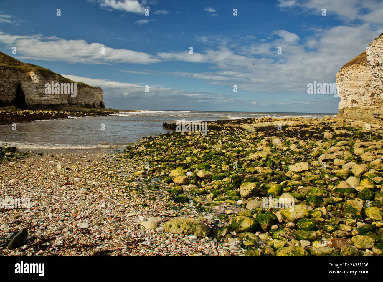 Beach, Cliffs, Sea, caves Stock Photo - Alamy