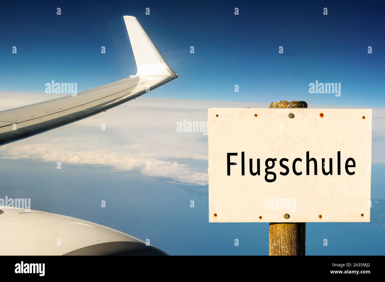 Learn To Fly Sign High Resolution Stock Photography and Images - Alamy