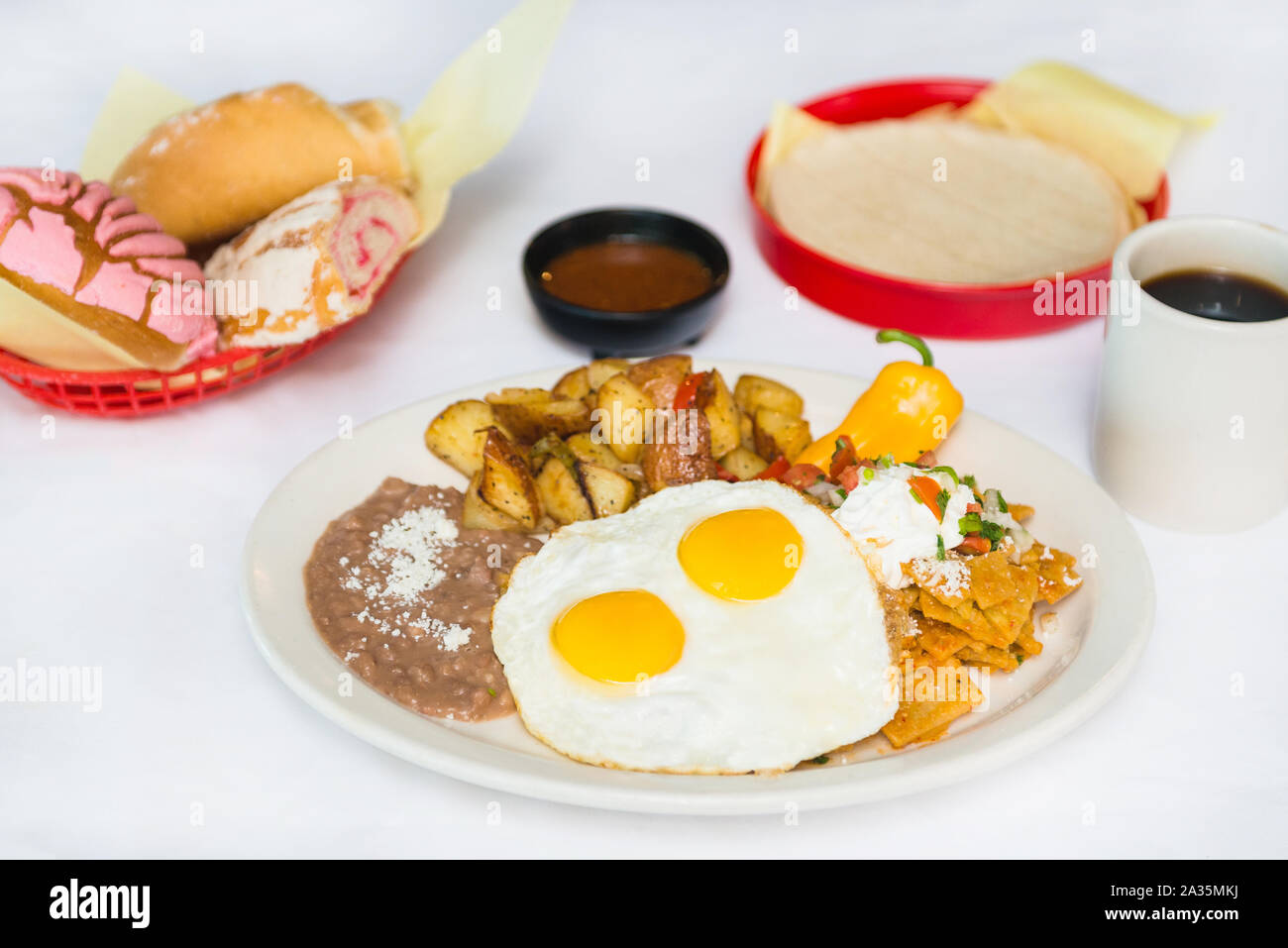 Traditional Mexican Food Stock Photo - Alamy