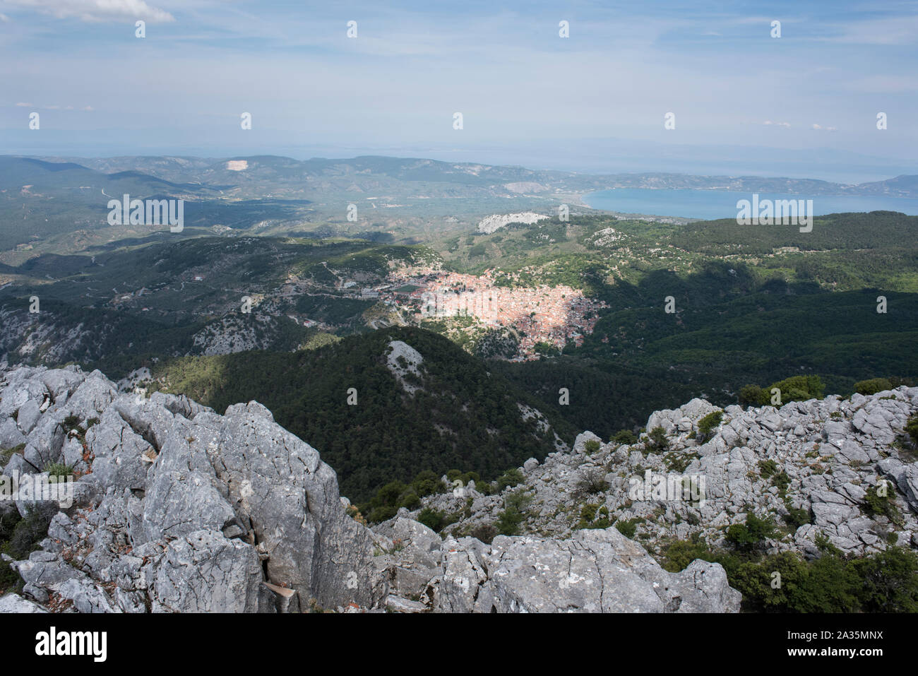 Agiasos, Mount Olympos, Lesvos, Greece Stock Photo - Alamy