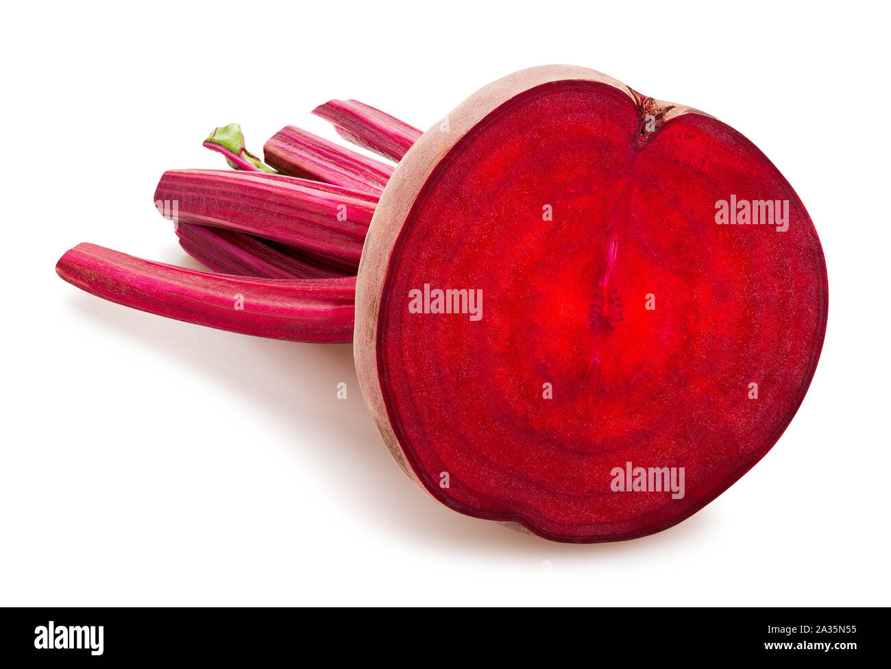 Beet slices Cut Out Stock Images & Pictures - Alamy