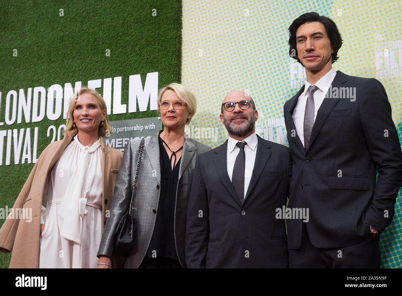(left to right) Producer Jennifer Fox, Annette Bening, Scott Z Burns ...