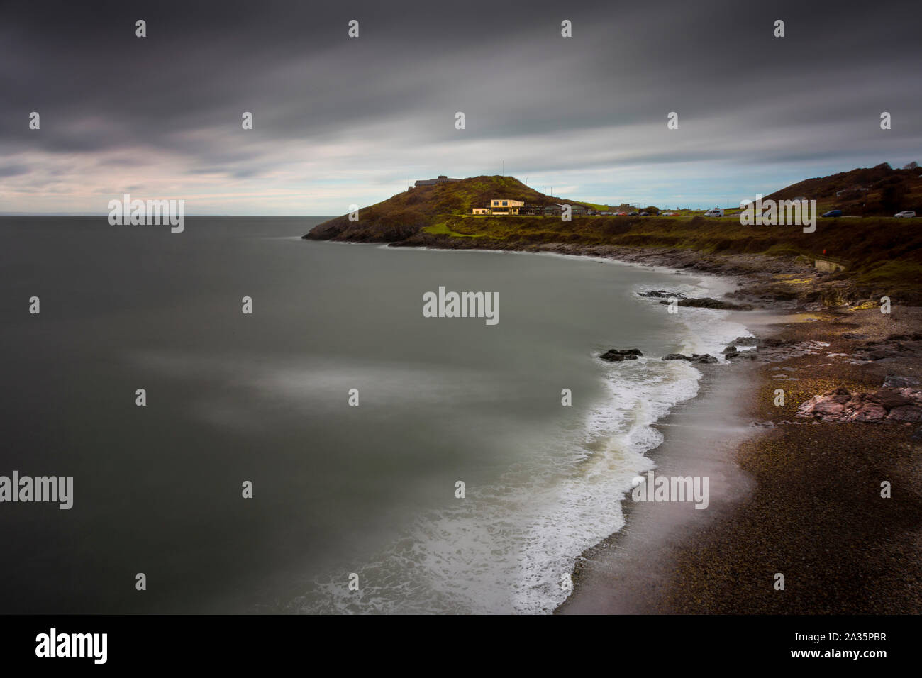 Bracelet bay Swansea Stock Photo - Alamy