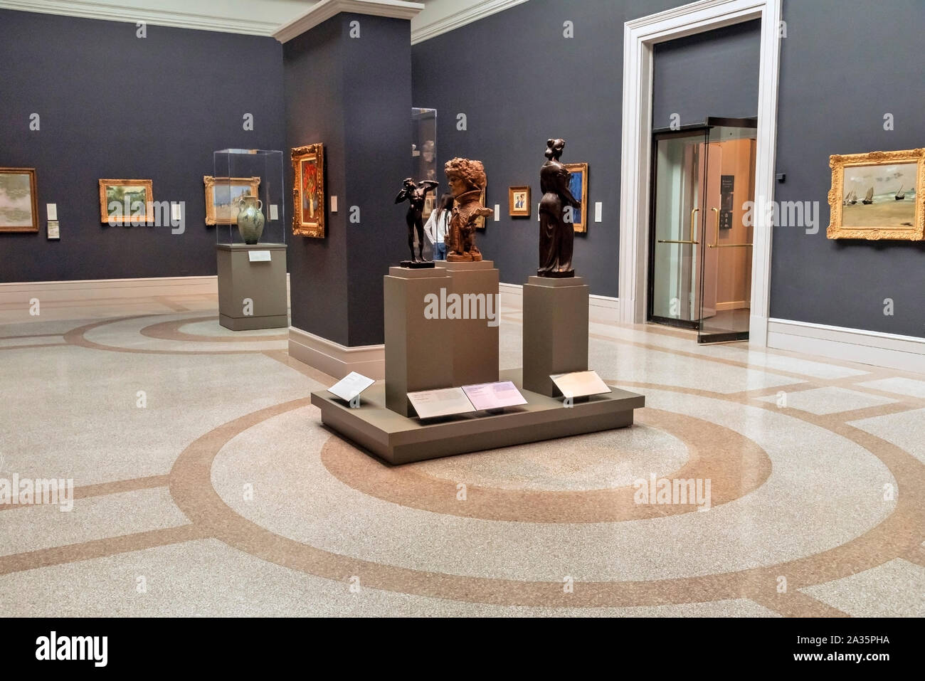 Wadsworth Atheneum Museum of Art, Hartford, Connecticut, USA Stock ...