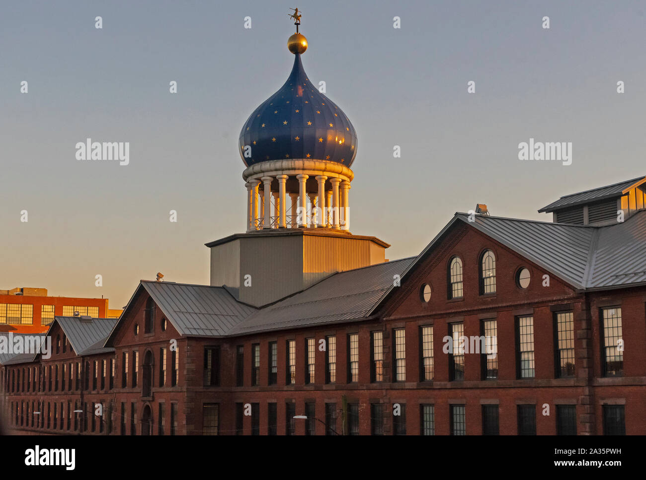 The Colt Armory historic factory complex, Hartford , capital city of ...