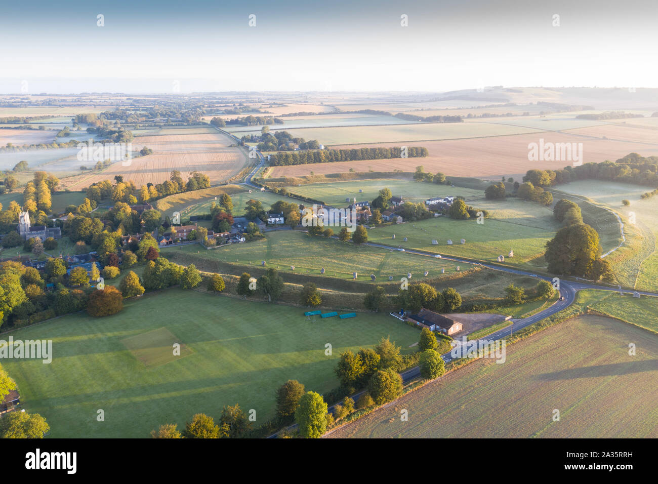 Avebury aerial hi-res stock photography and images - Alamy