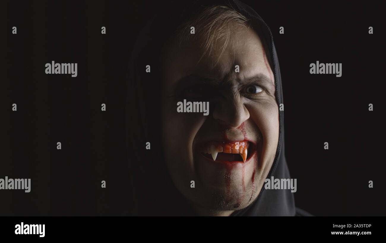 Halloween Male Vampire Makeup