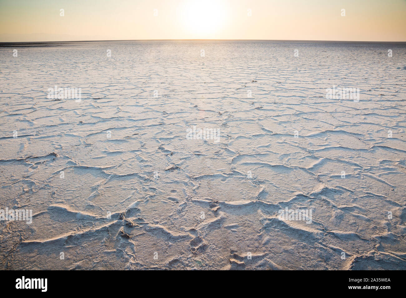 Namak Lake Qom (Salt Lake Qom). Iran, Asia Stock Photo - Alamy