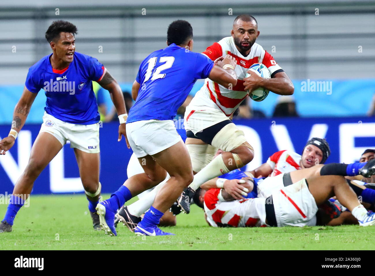 Toyota stadium, Aichi, Japan. 5th Oct, 2019. Michael Leitch (JPN) Rugby ...