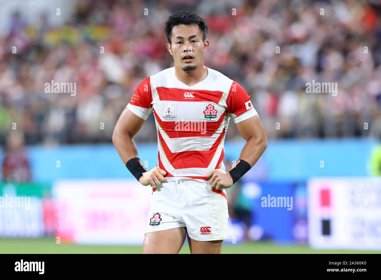 Toyota stadium, Aichi, Japan. 5th Oct, 2019. Kenki Fukuoka (JPN) Rugby ...
