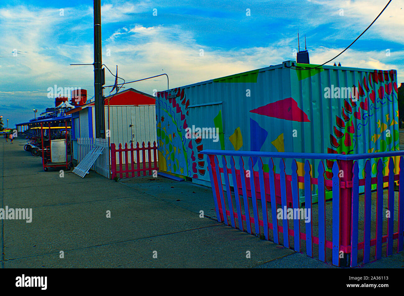 Closed for the season Stock Photo - Alamy