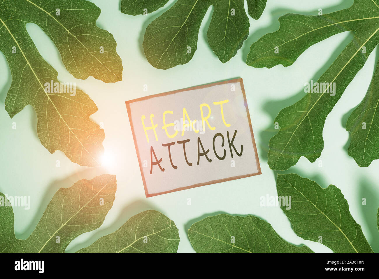 Writing note showing Heart Attack. Business concept for sudden and ...