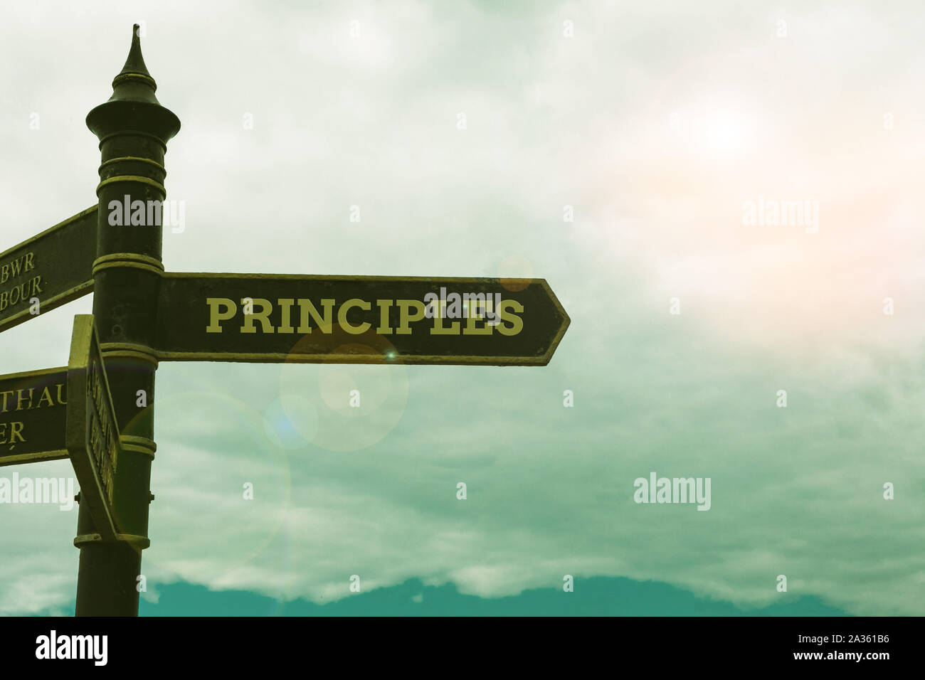 Conceptual hand writing showing Principles. Concept meaning fundamental ...