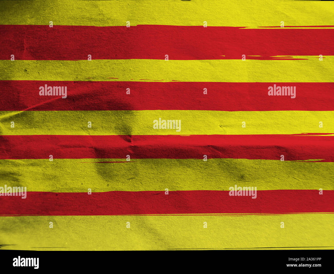 Catalonia flag design hi-res stock photography and images - Alamy