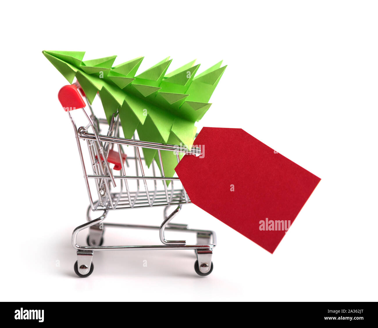 Christmas decoration market in Cut Out Stock Images & Pictures - Alamy
