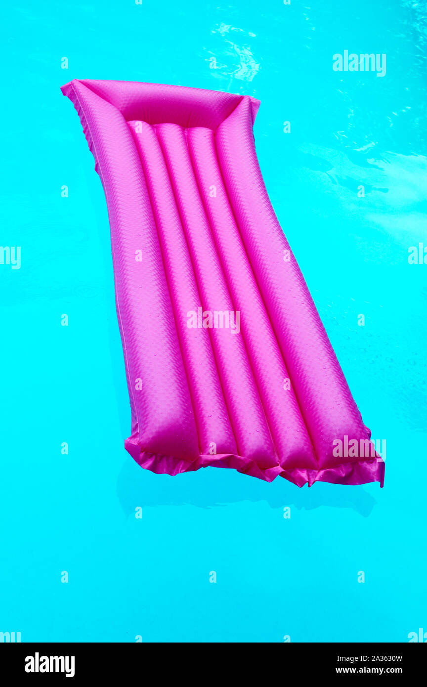 Abstract swimming pool inflatable float device Stock Photo - Alamy