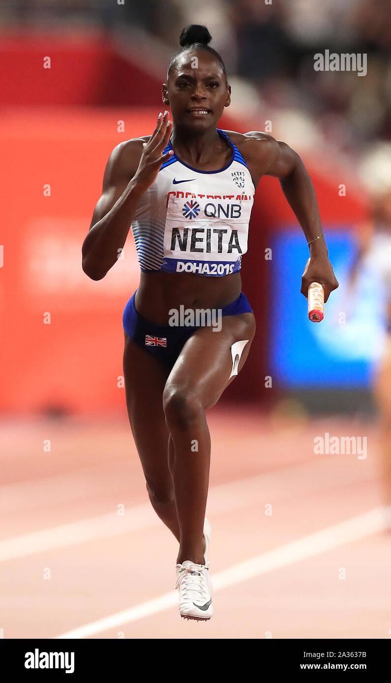 Great Britain's Daryll Neita during the 4x100 Metres Women's Final ...