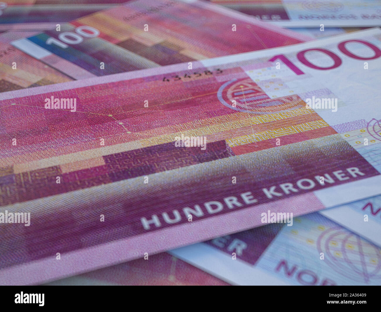 Currency of Norway. Business background. Oslo. NOK. Norwegian krone ...