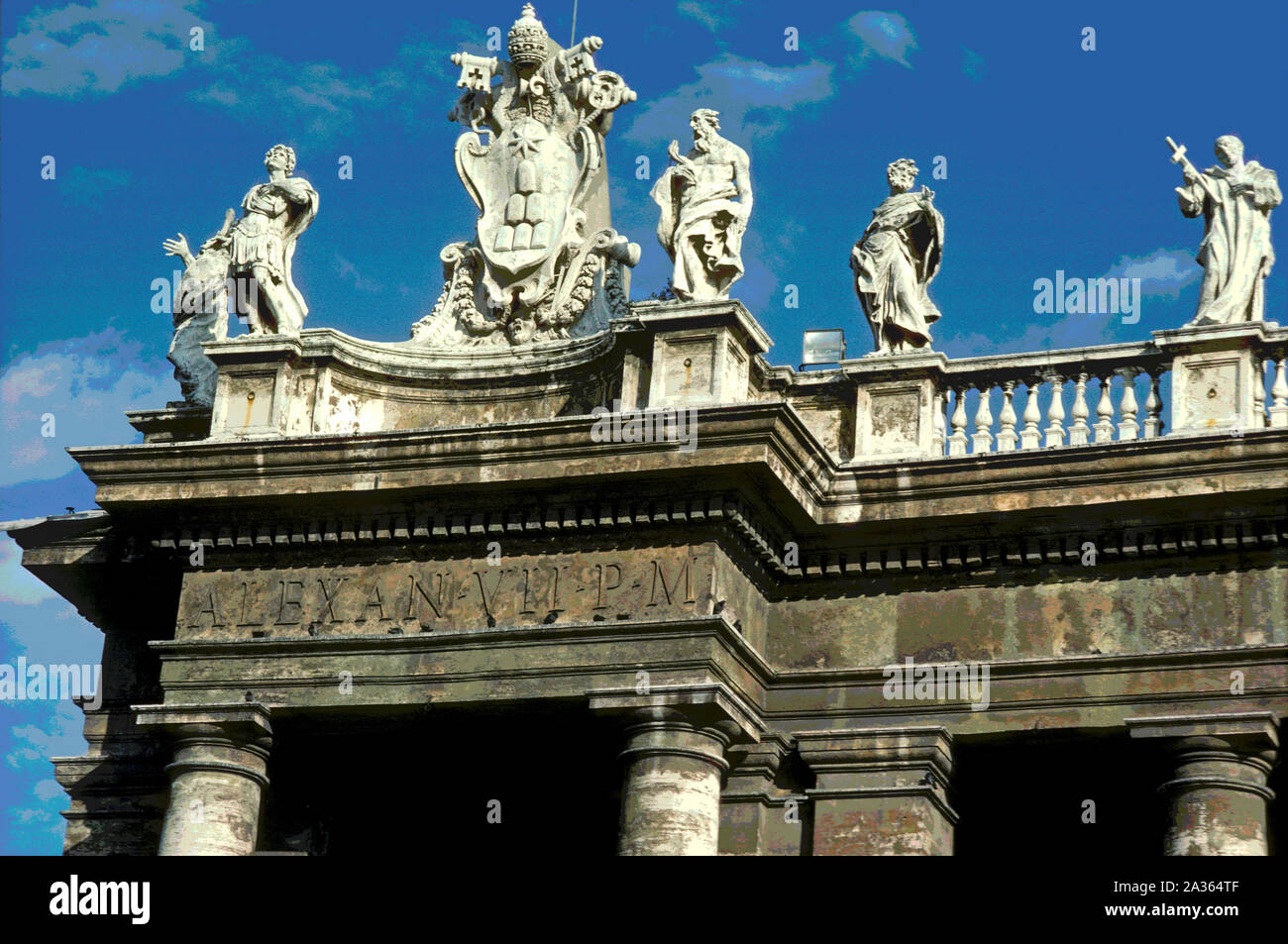 Rome, Italy, Vatican statues Stock Photo - Alamy
