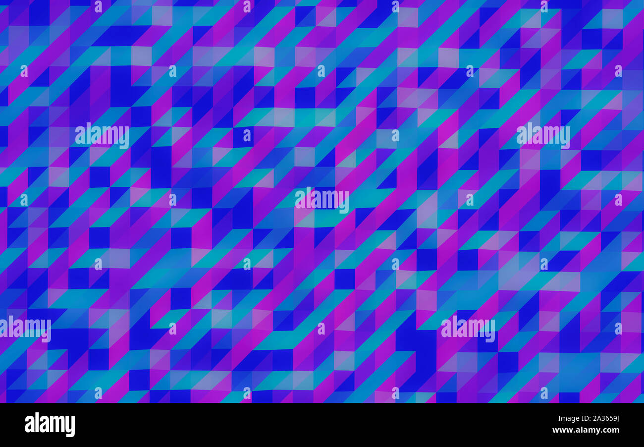 blue and violet squares retro background texture illustration Stock ...