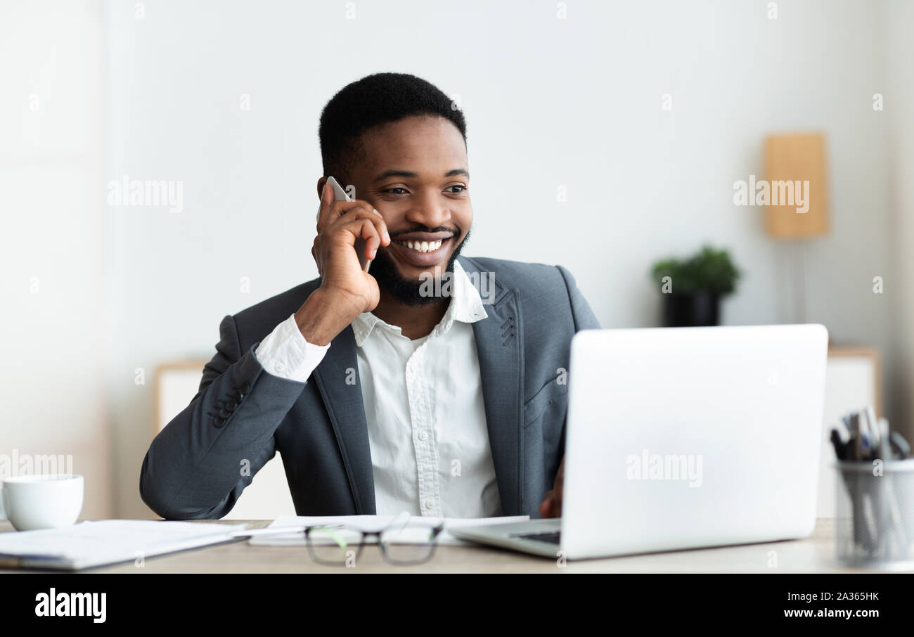 Happy Black Employees