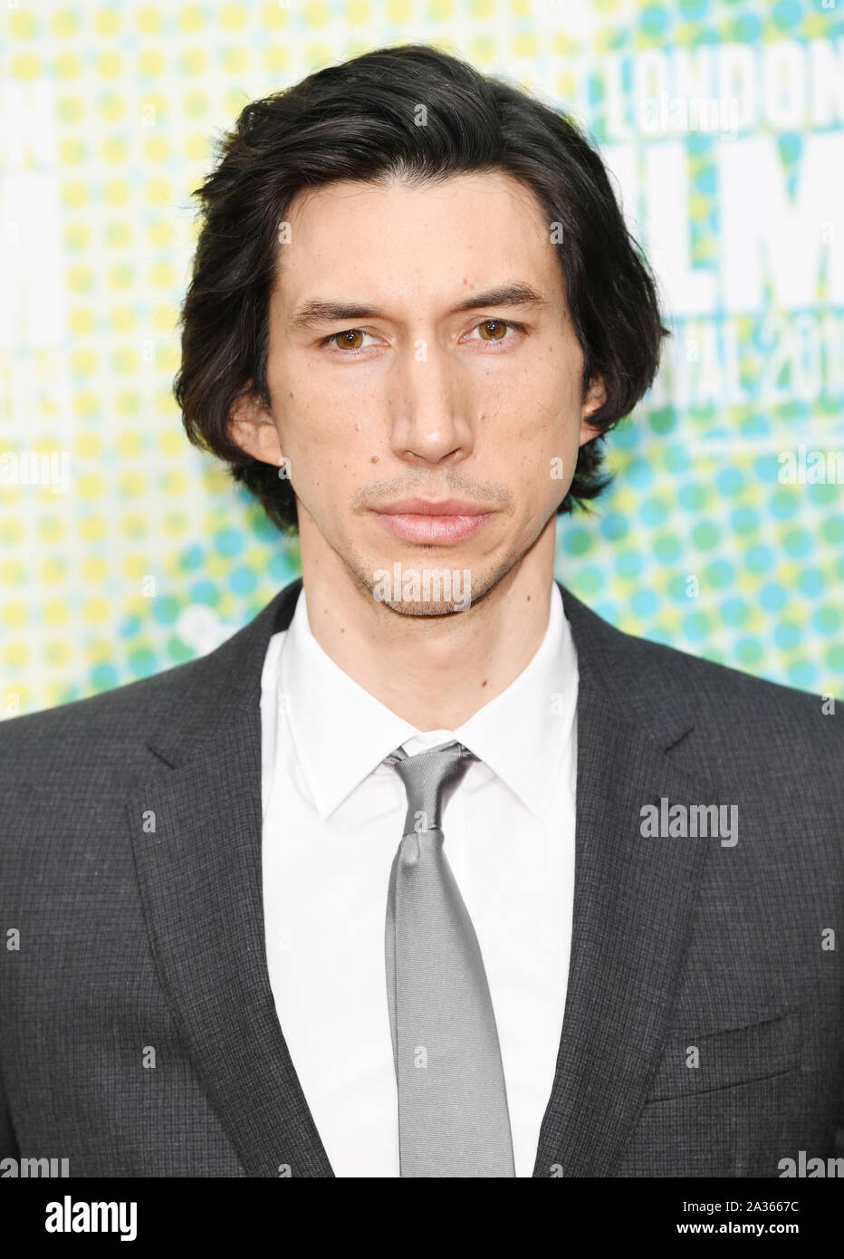 London, UK. 05th Oct, 2019. American actor Adam Driver attends the ...
