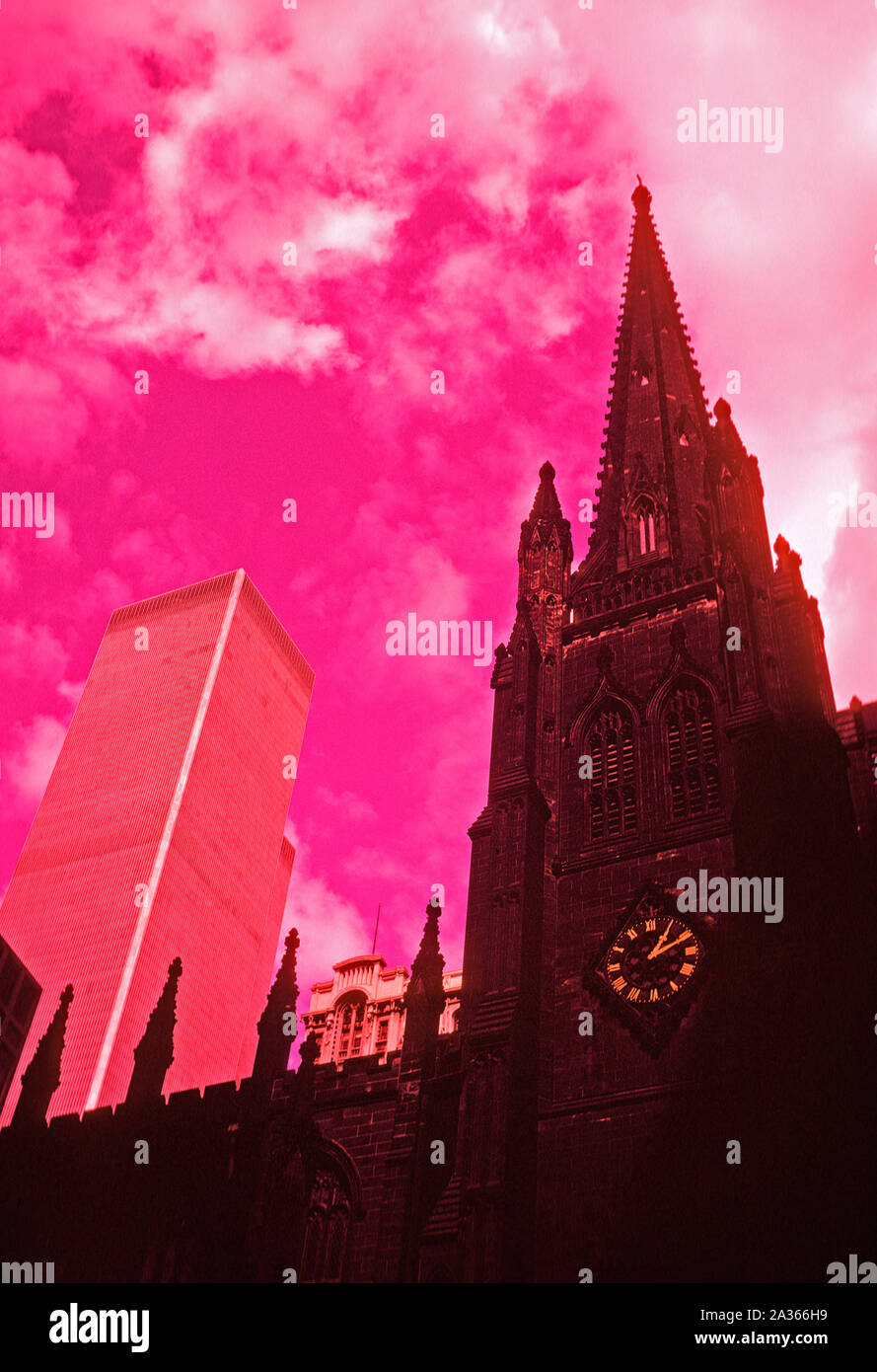 World trade center before 9/11 Stock Photo - Alamy