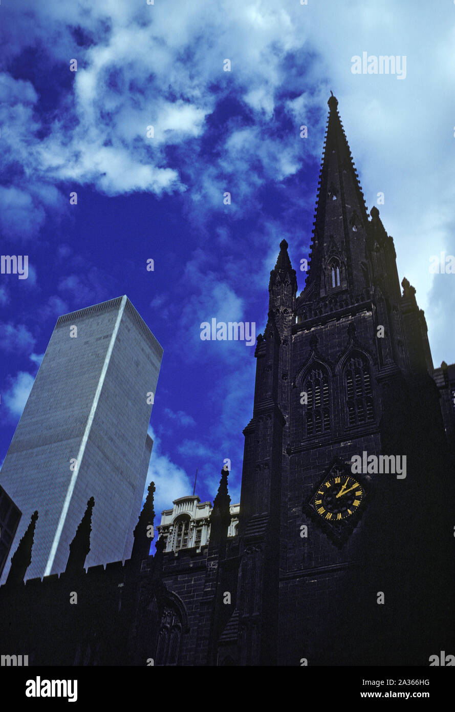 World trade center before 9/11 Stock Photo - Alamy