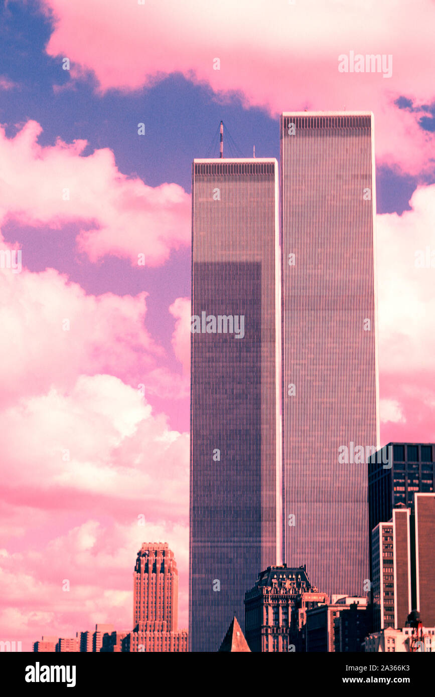 World trade center before 9/11 Stock Photo - Alamy