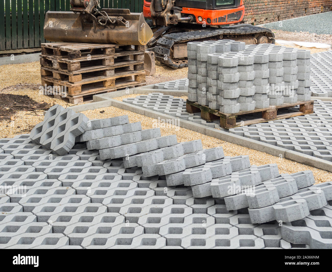 Car park construction Stock Photo - Alamy