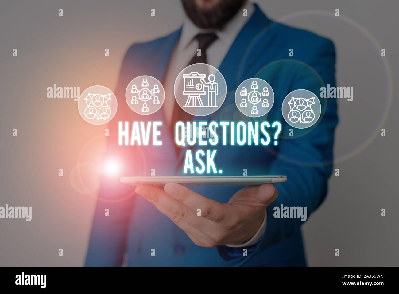 Handwriting text writing Have Questions Question Ask. Conceptual photo ...