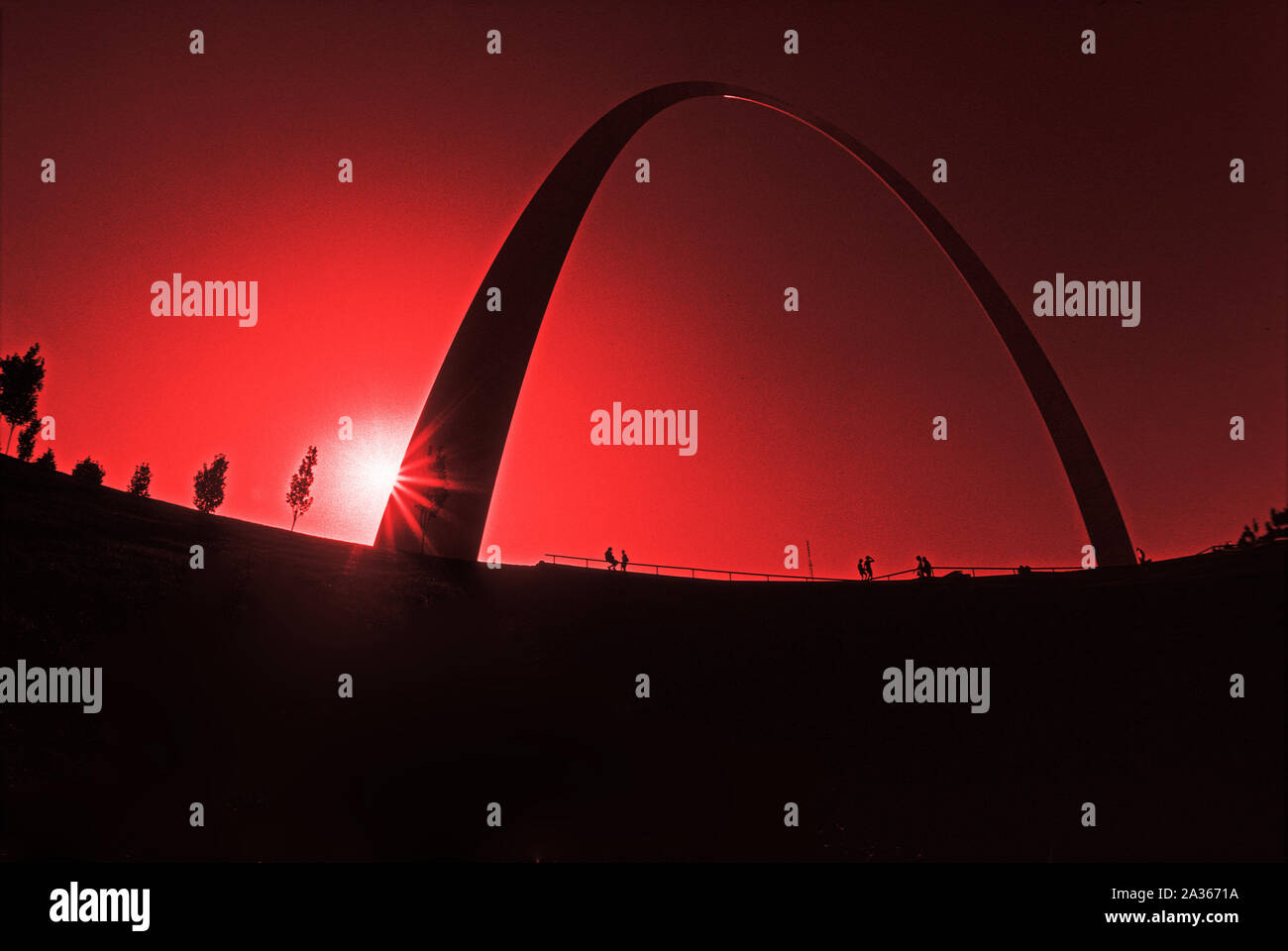 St. Louis arch Stock Photo - Alamy