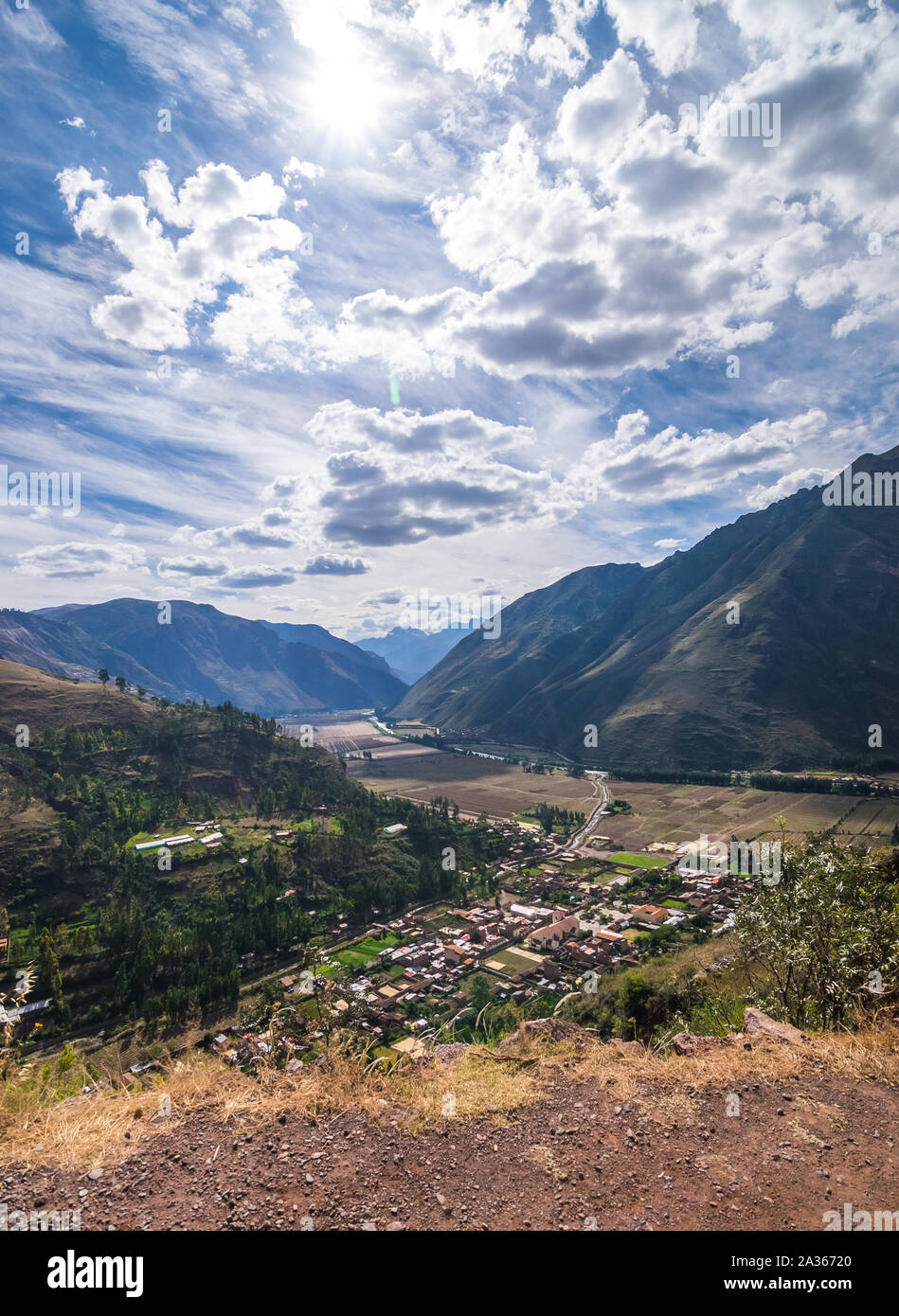 Sacred valley peru villages hi-res stock photography and images - Alamy