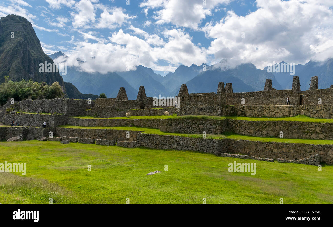 Machu picchu sacred plaza hi-res stock photography and images - Alamy
