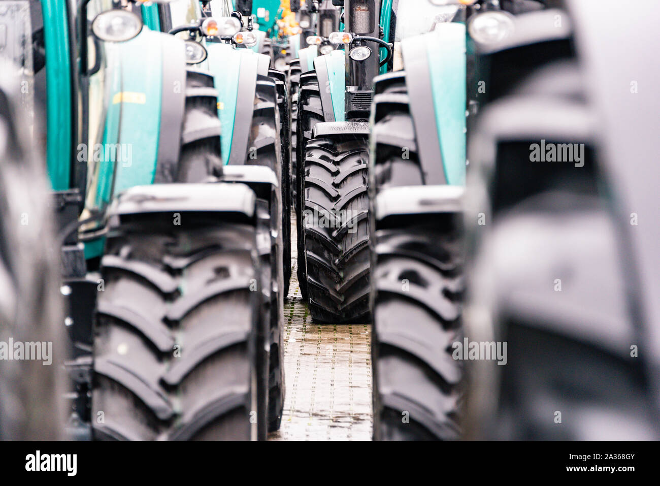 Agricultural Mechanism Detail Agricultural Tractor High Resolution ...