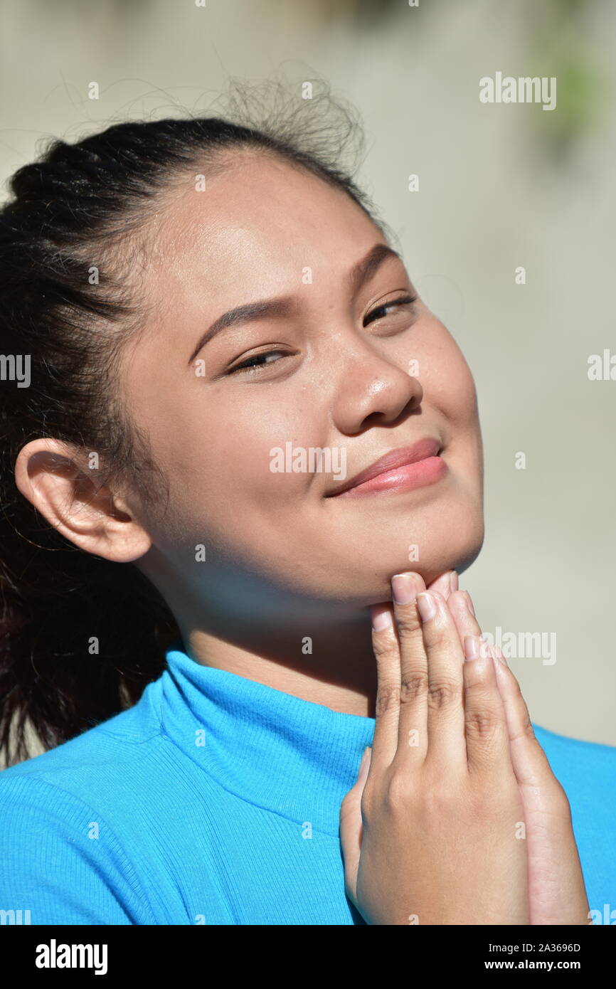 Woman pleading hi-res stock photography and images - Alamy