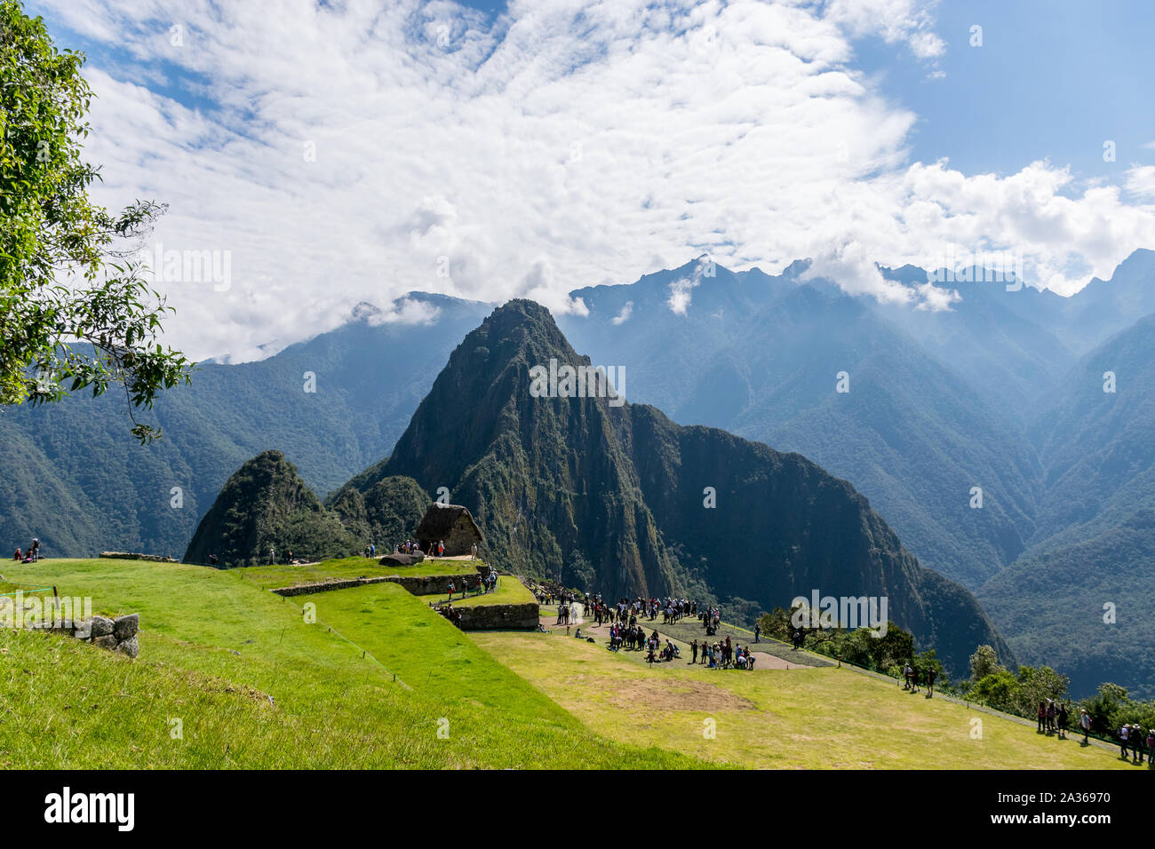 Machu Picchu, Peru - 05/21/2019: Inca site of Machu Picchu and the ...