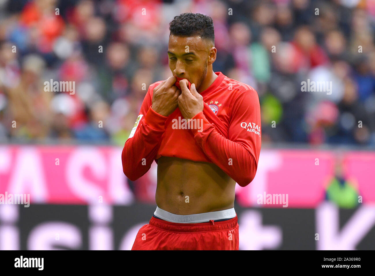 Munich, Deutschland. 05th Oct, 2019. Corentin TOLISSO (Bayern Munich ...