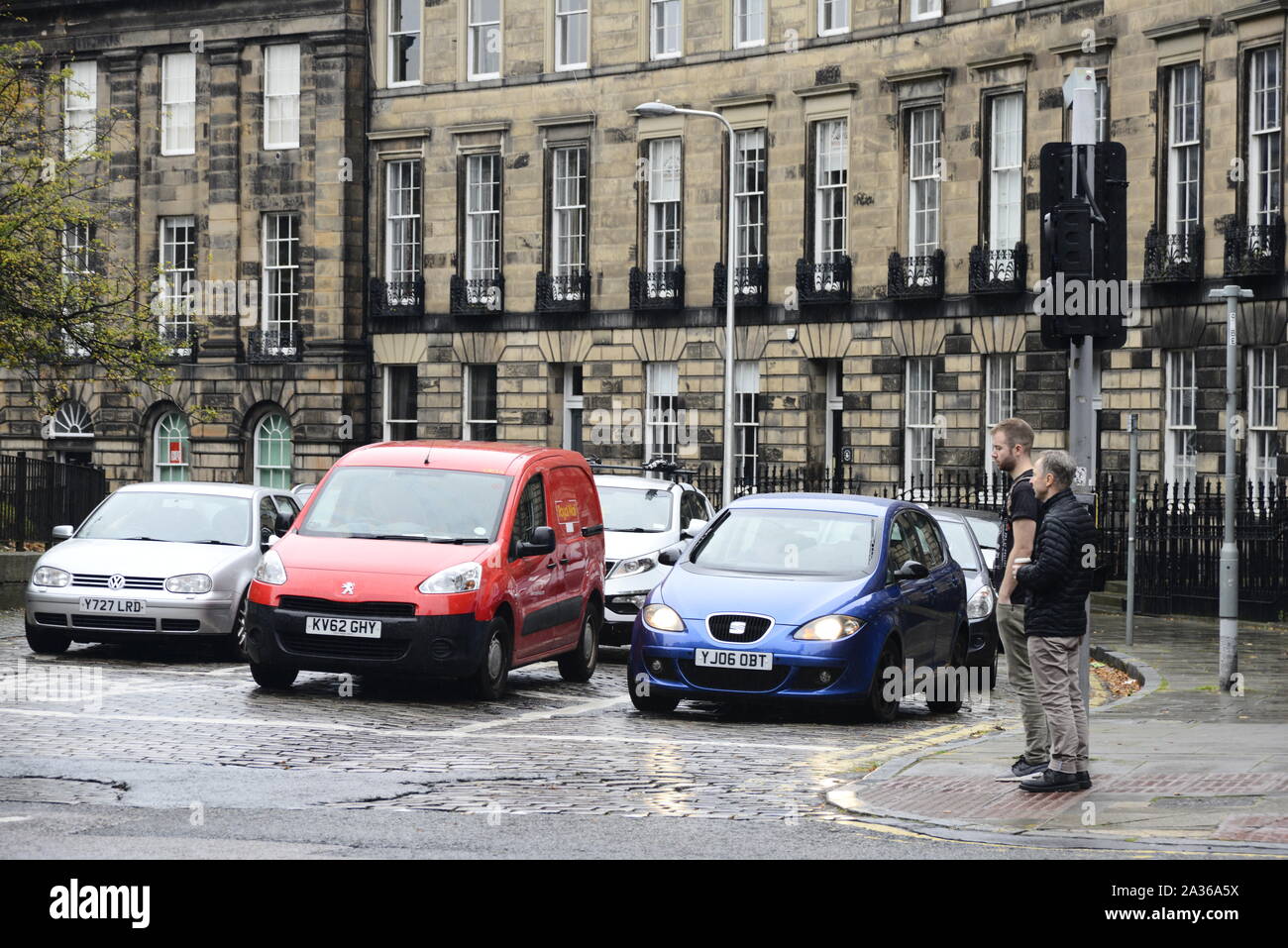 Everyday Life in a City Stock Photo - Alamy