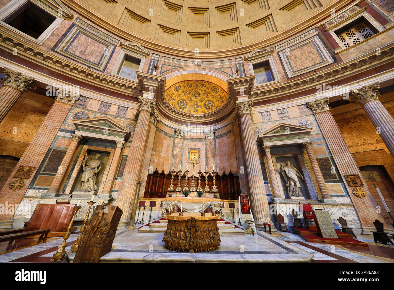 Pantheon Church Rome Italy Significant Sights: The Pantheon Inside