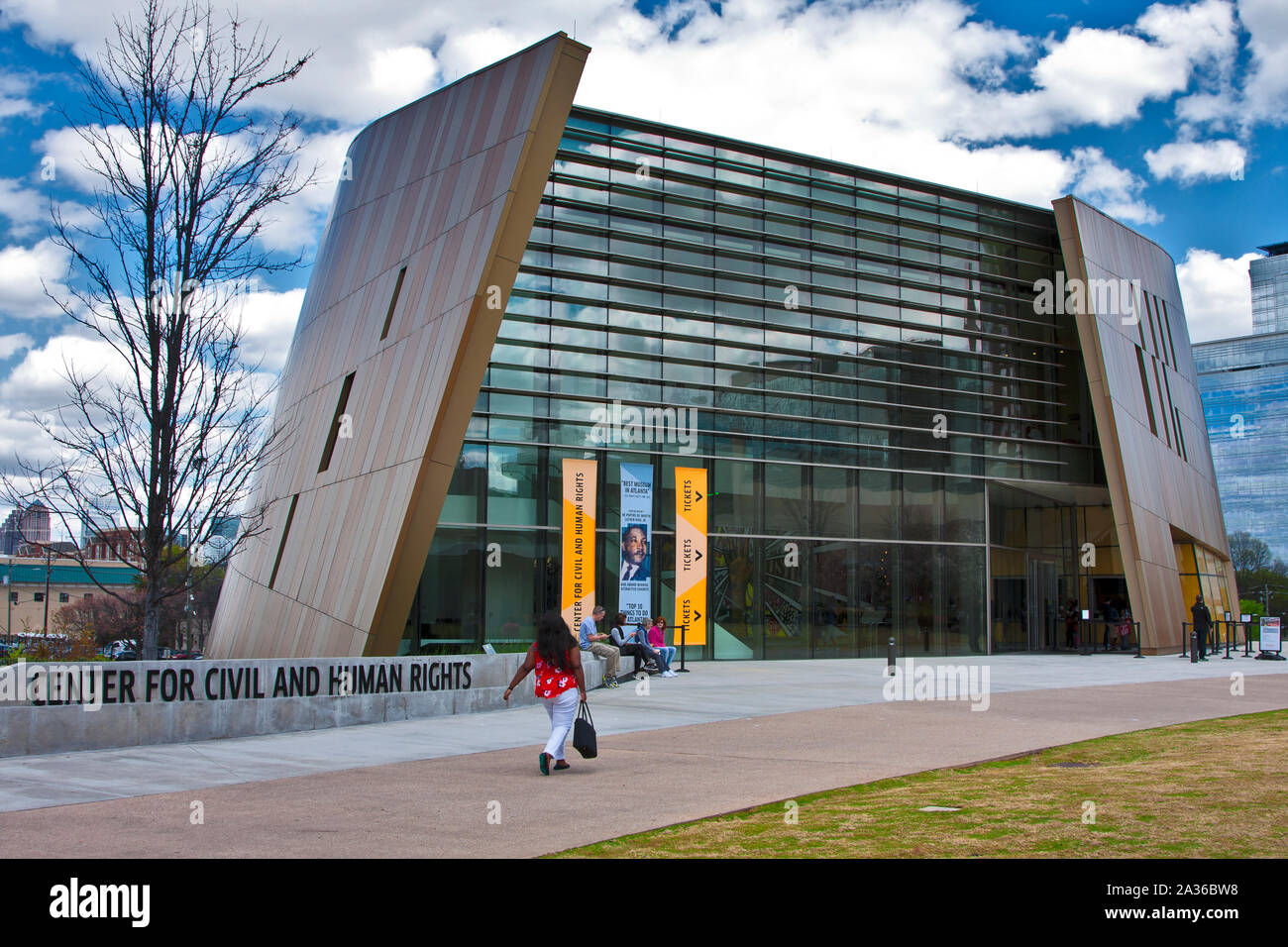 Center for Civil and Human Rights, Atlanta Georgia, USA Stock Photo - Alamy