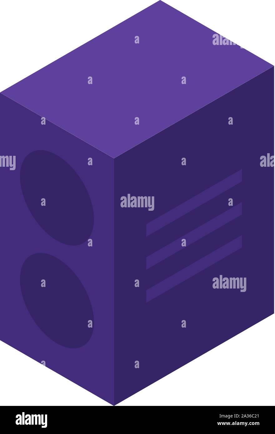 Speaker array Cut Out Stock Images & Pictures - Alamy