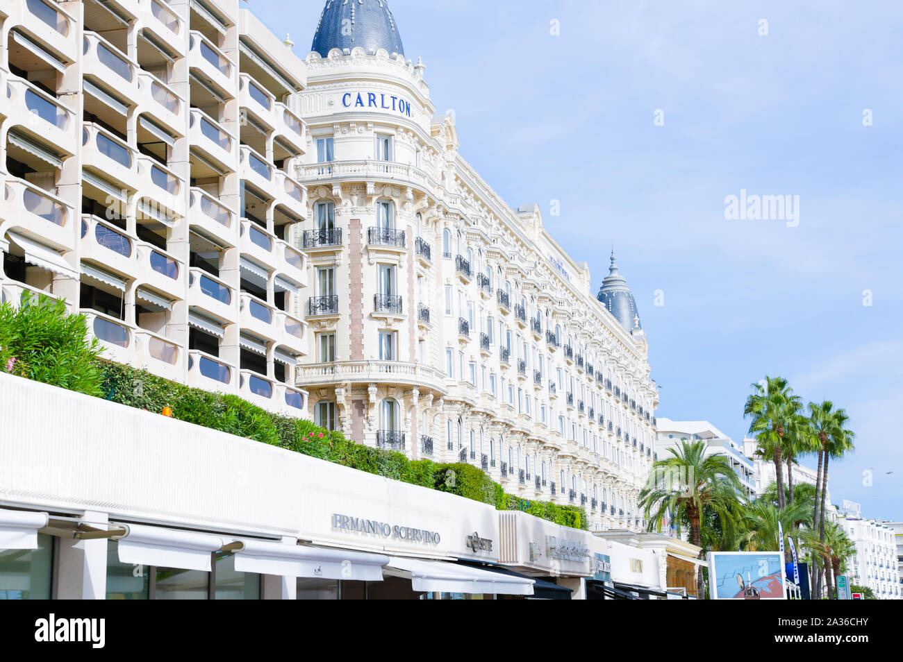 Cannes, wonderful city of the cote-d’Azur of Cannes film festival, from ...