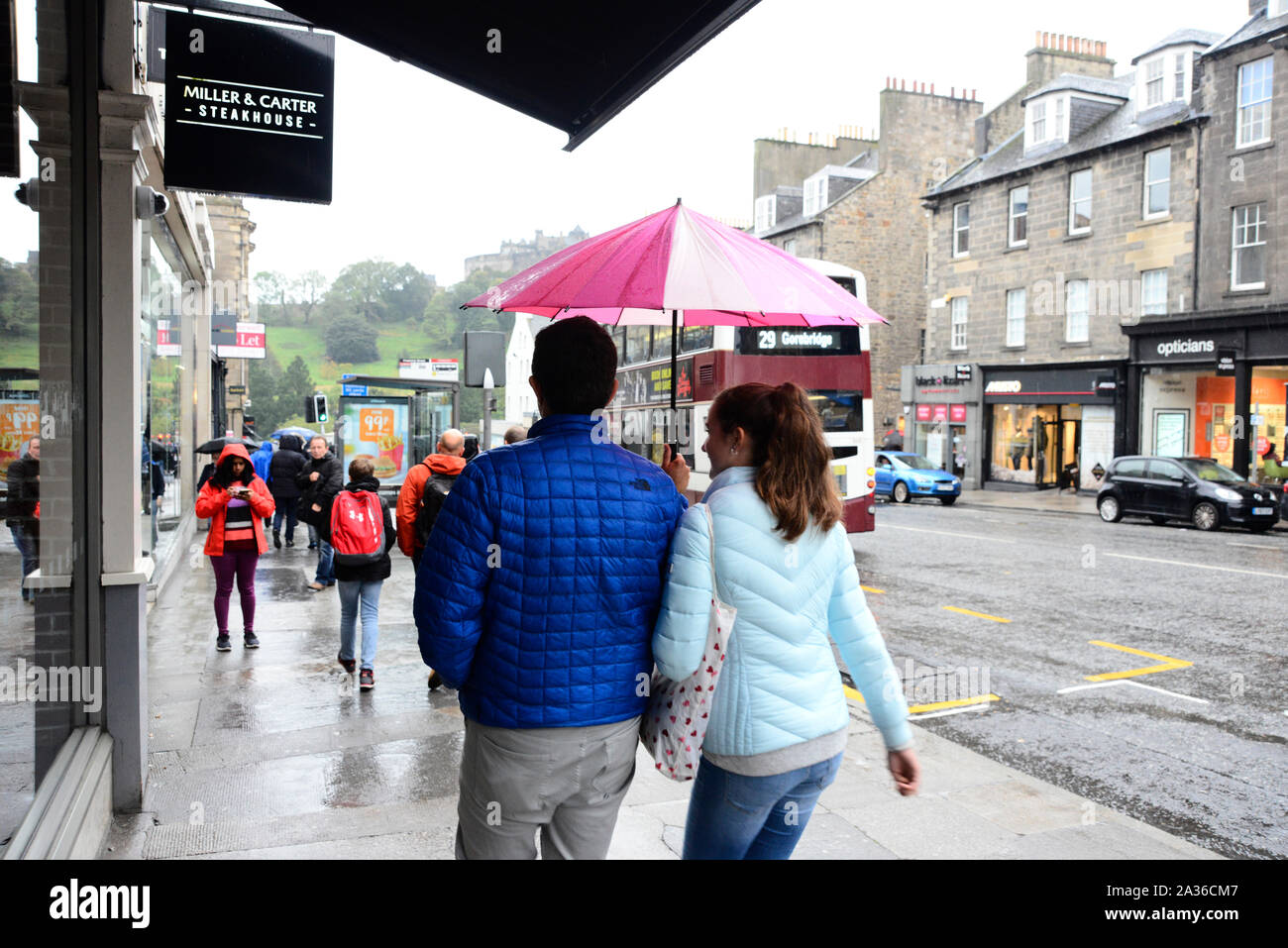 Everyday Life in a City Stock Photo - Alamy