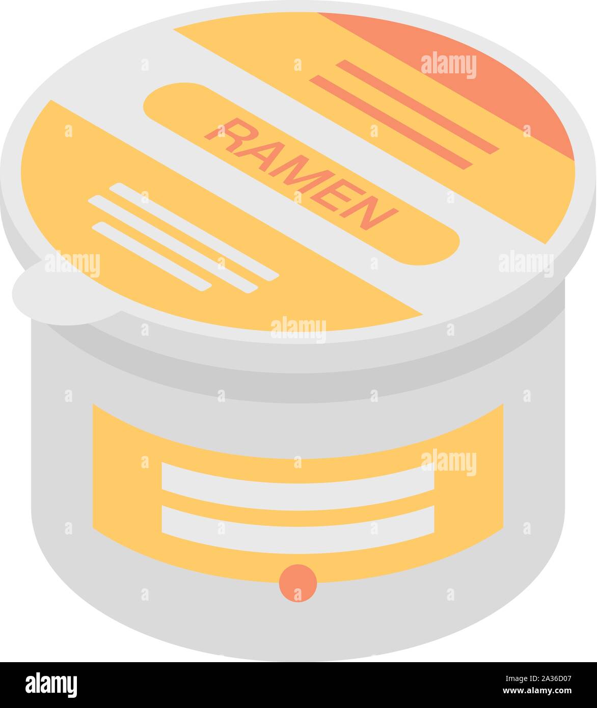 Ramen packaging template hi-res stock photography and images - Alamy