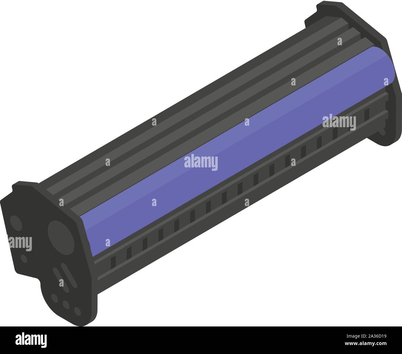Laser printer toner cartridge icon, isometric style Stock Vector Image ...