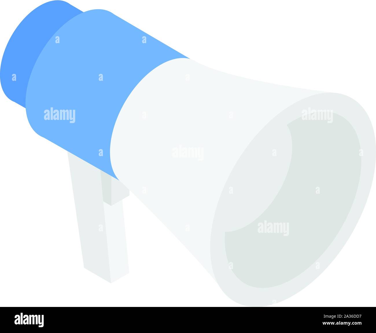 Hand holding speaker digital Cut Out Stock Images & Pictures - Alamy